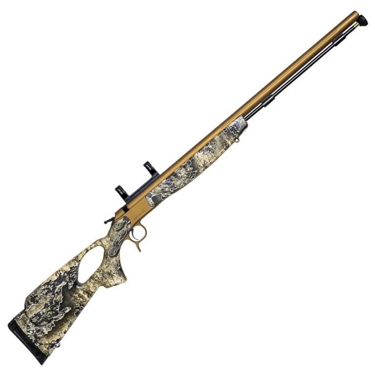 CVA Optima V2LR 50 Caliber Patriot Brown/Realtree Escape Cerakote Break ...