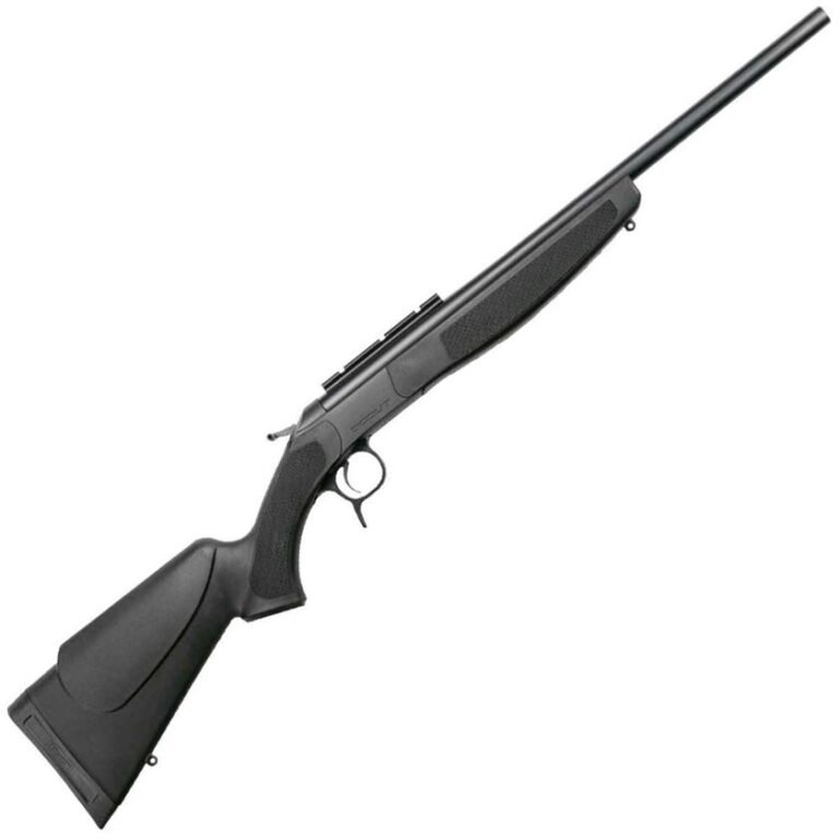CVA Scout Compact Blued/Black Single Shot Rifle - 243 Winchester - 20in ...